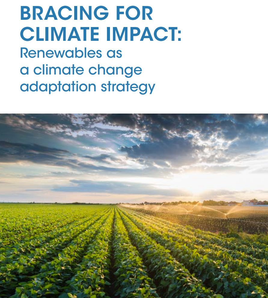 BRACING FOR CLIMATE IMPACT: Renewables as a climate change adaptation ...