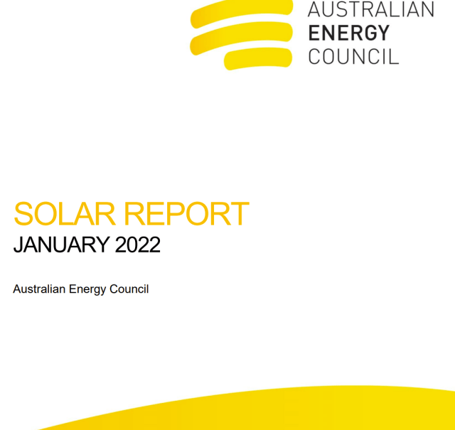 SOLAR REPORT JANUARY 2022 | Solar Now