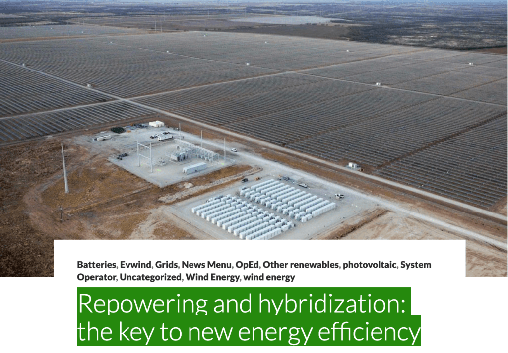 Repowering and hybridization: the key to new energy efficiency | Solar Now