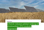 Infolink releases global ranking of photovoltaic (PV) module shipments ...