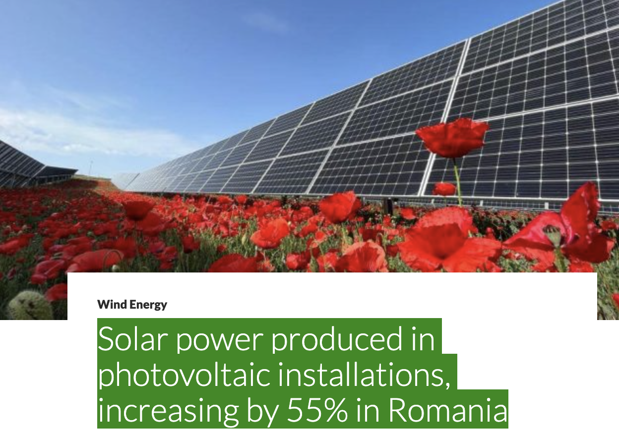 Solar power produced in photovoltaic installations, increasing by 55% ...
