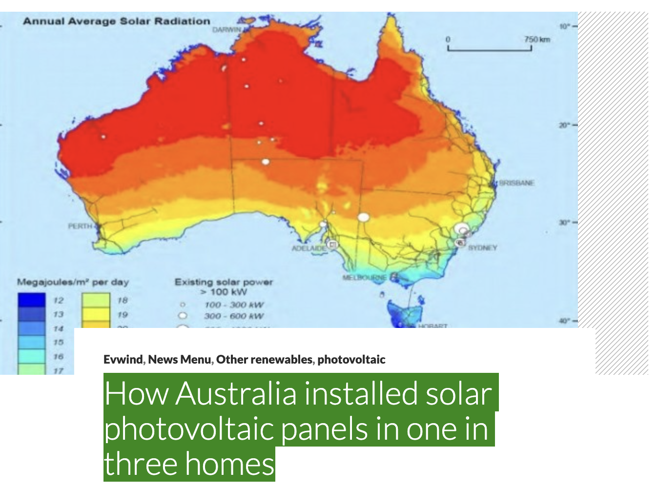 How Australia installed solar photovoltaic panels in one in three homes ...